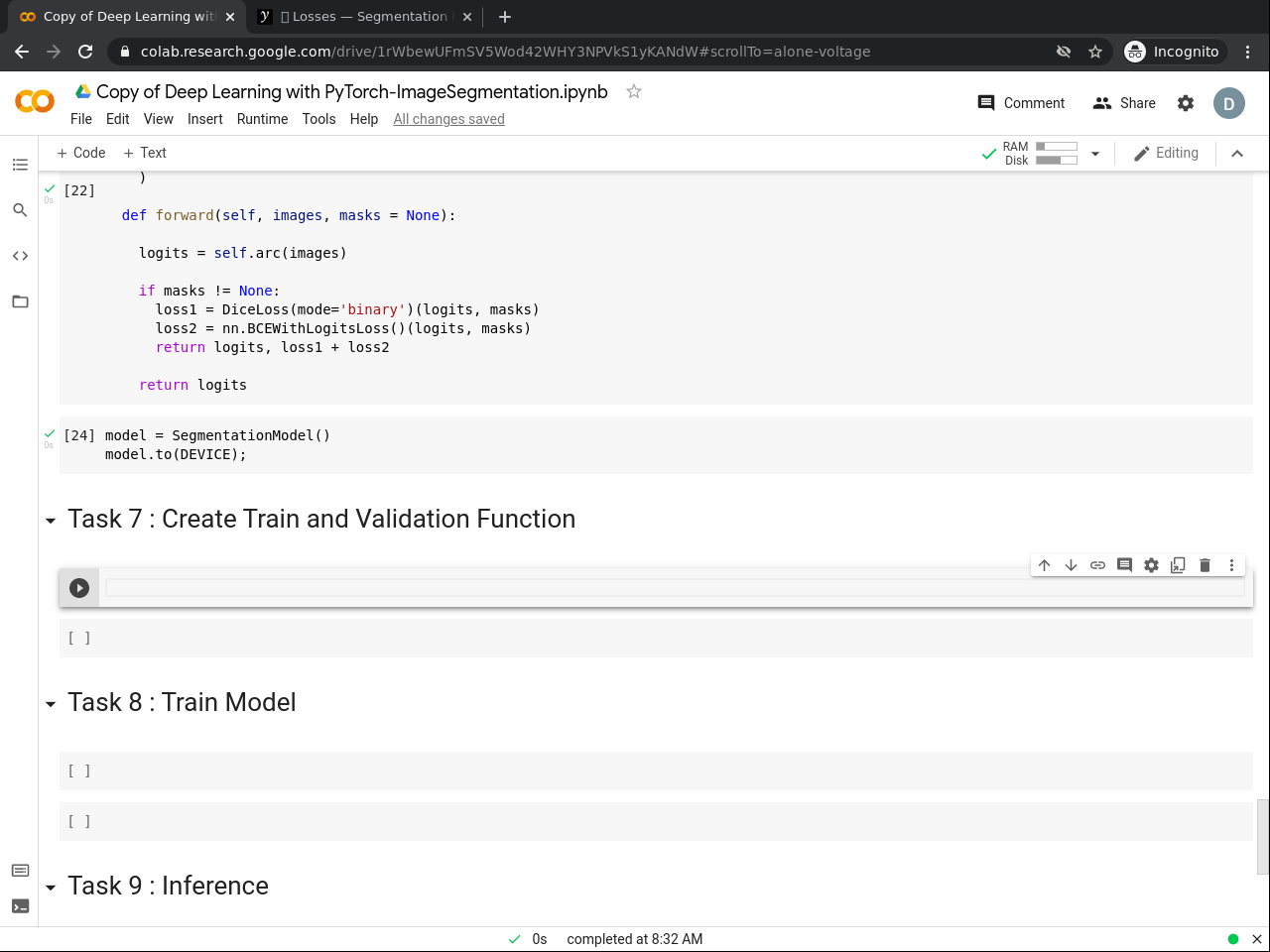 Deep Learning with PyTorch : Image Segmentation