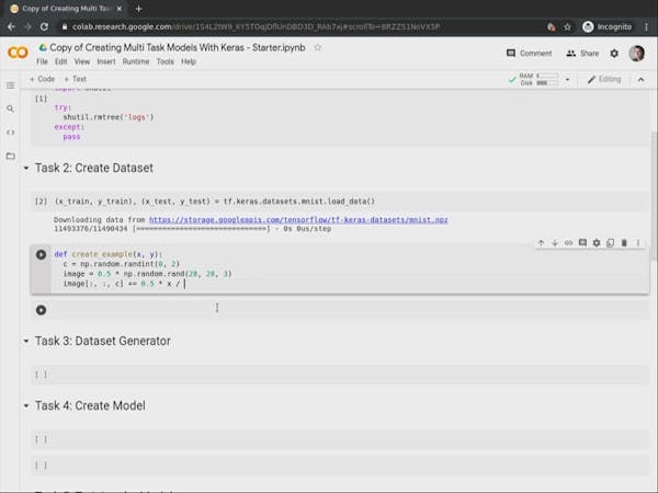 Creating Multi Task Models With Keras