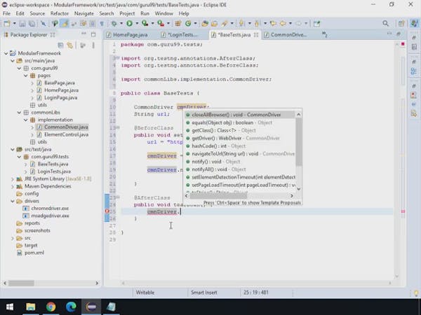 Building Test Automation Framework Using Selenium And Testng 1427