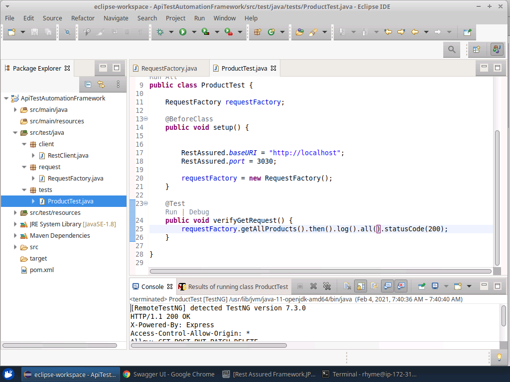 Building API Test Automation Framework Using Rest Assured