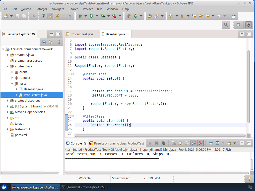 Building API Test Automation Framework Using Rest Assured