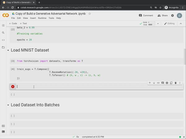 Deep Learning With Pytorch Generative Adversarial Network 8177
