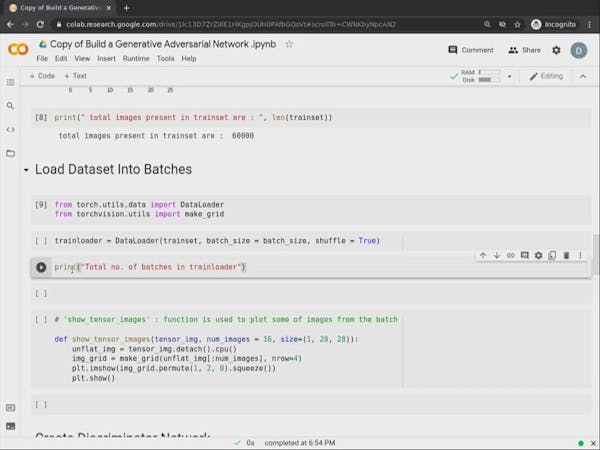Deep Learning With Pytorch Generative Adversarial Network 1164