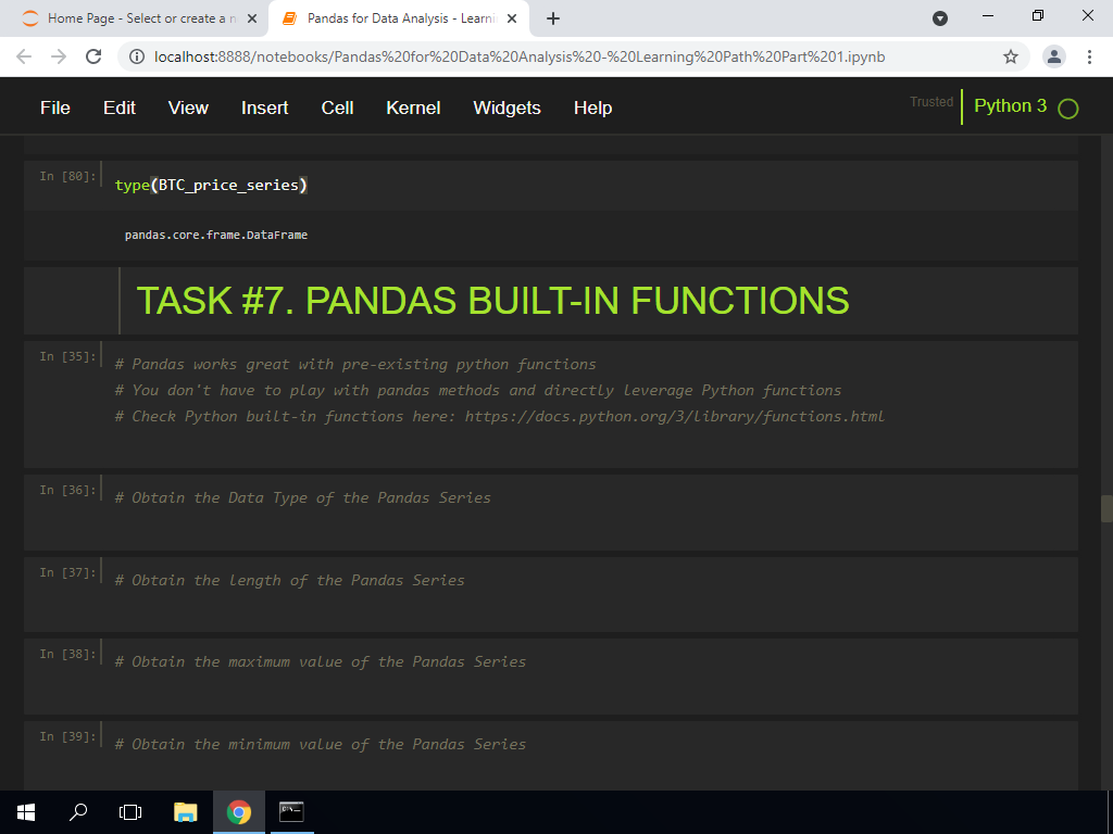 Mastering Data Analysis with Pandas