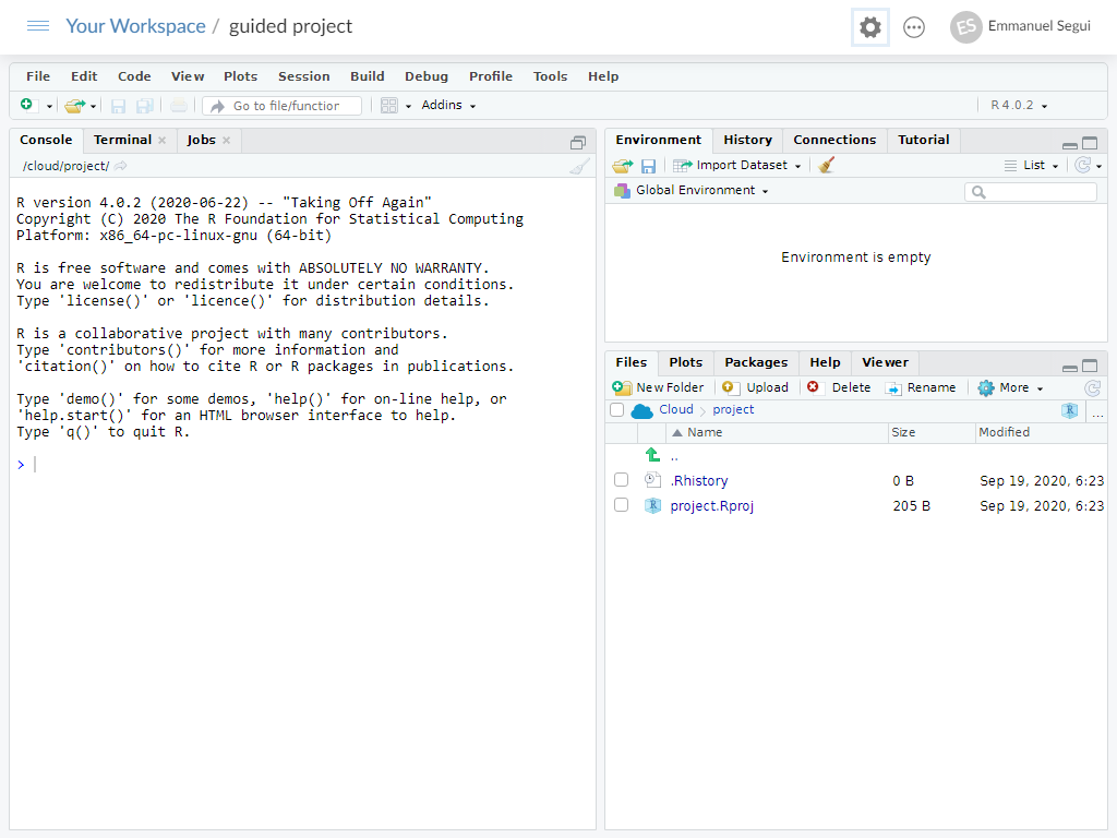 Getting Started with Rstudio