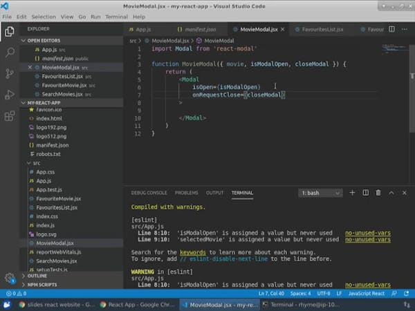 Web Development In React Js Build A Web App