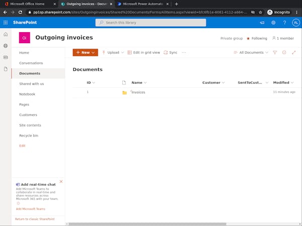 Use Power Automate And Sharepoint To Automate Invoice Sending 2746