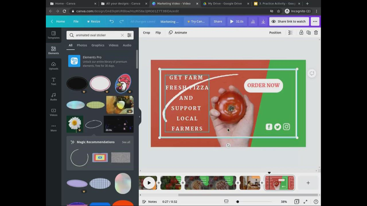 Create Impactful Marketing Videos using Canva