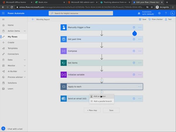Automize Monthly Report Creation With Power Automate