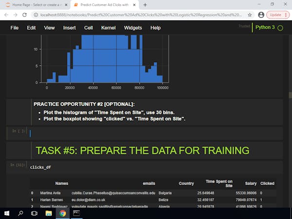 Predict Ad Clicks Using Logistic Regression and XG-Boost Predict Ad Clicks Using Logistic Regression and XG-Boost