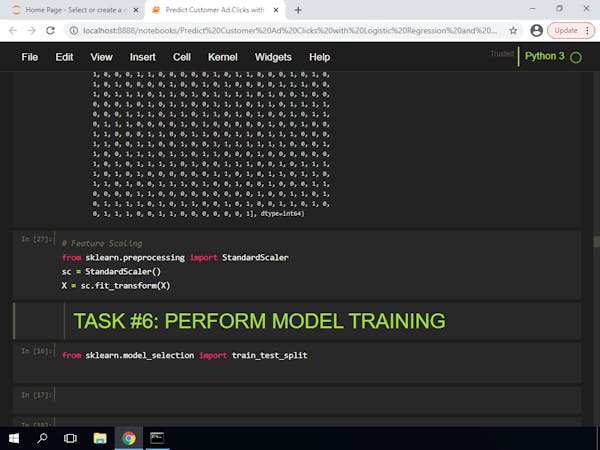 Predict Ad Clicks Using Logistic Regression and XG-Boost Predict Ad Clicks Using Logistic Regression and XG-Boost