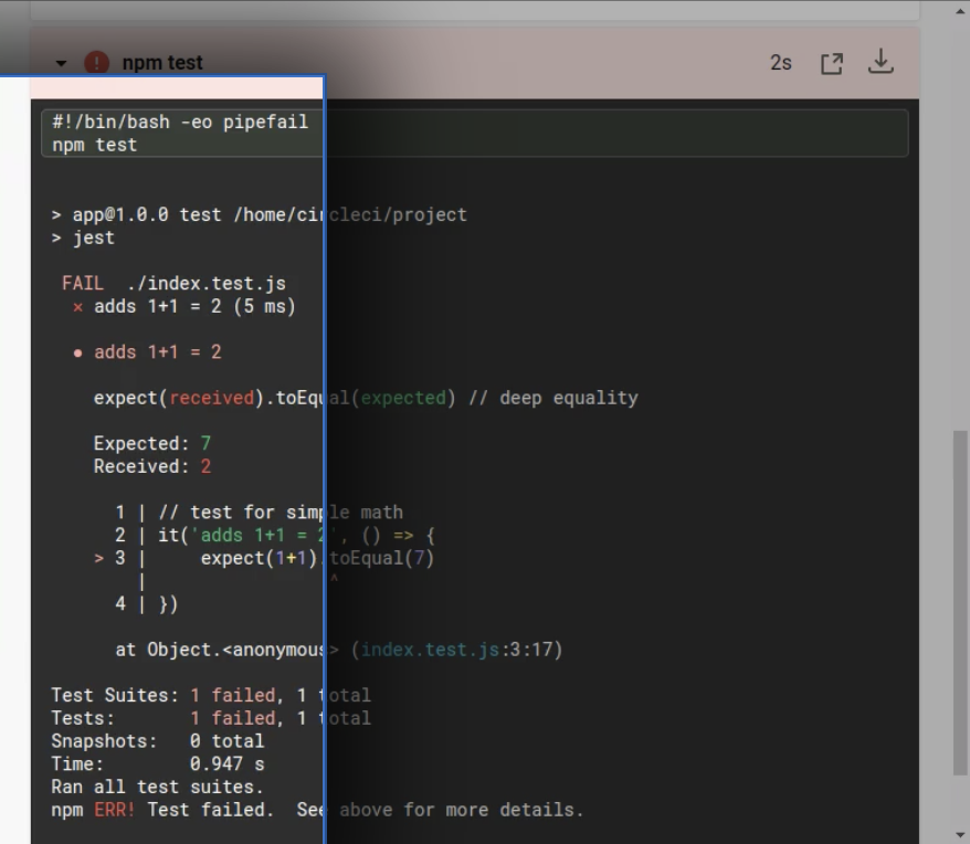 Set up a Continuous Integration (CI) workflow in CIrcleCI