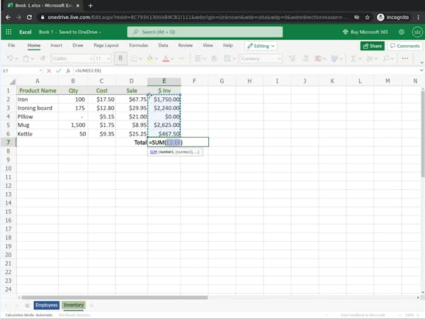 Excel For Beginners: Introduction To Spreadsheets