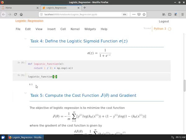Logistic Regression with NumPy and Python Logistic Regression with NumPy and Python