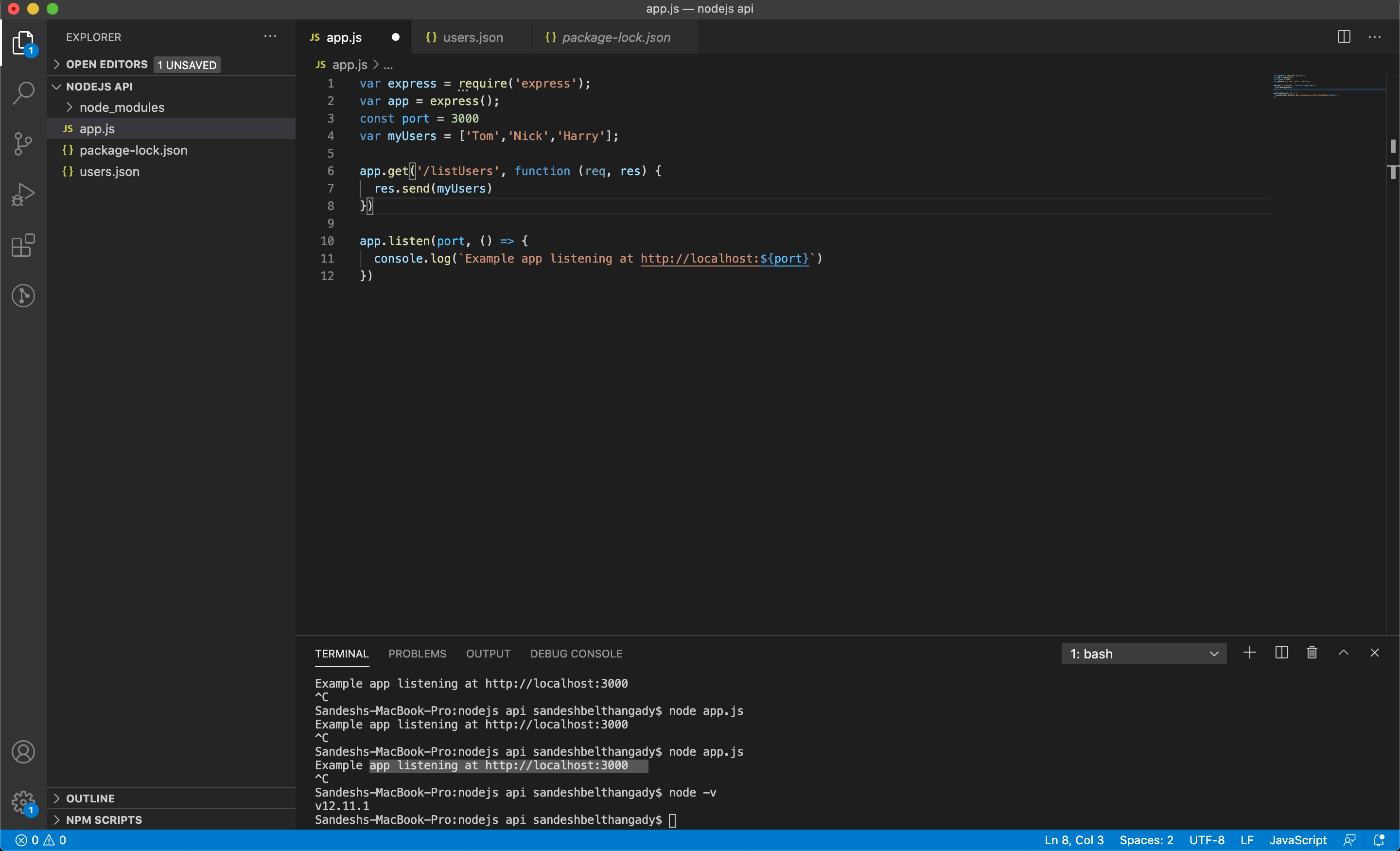 AWS Elastic Beanstalk: Build & Deploy a Node.js RESTful API