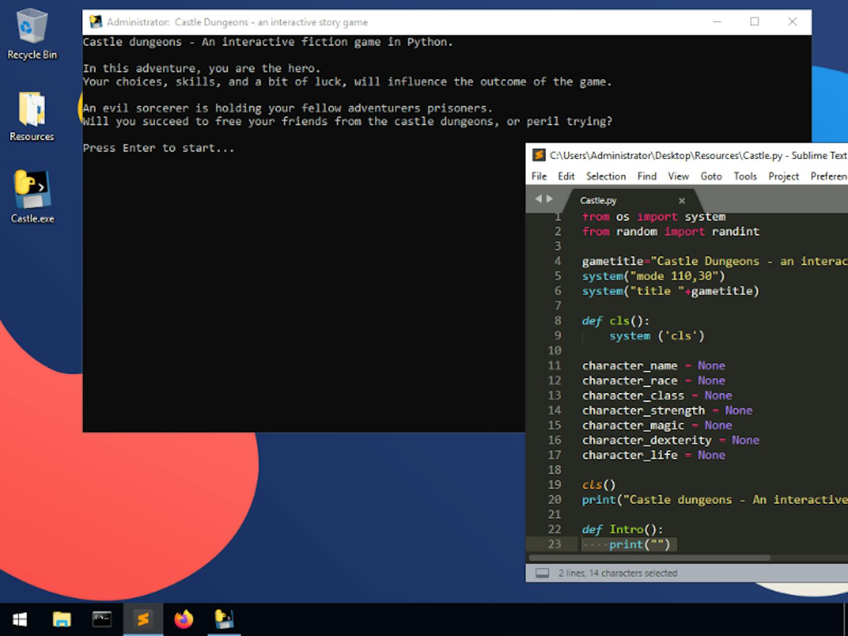 Create An Interactive Fiction Adventure Game With Python