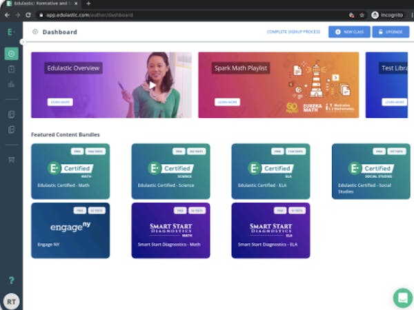 Interactive eLearning and Assessment with Edulastic Interactive eLearning and Assessment with Edulastic