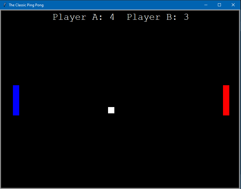 Create Ping-Pong Game in Python using Turtle Graphics