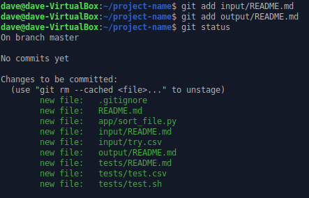 Version Control of a Python Project using Git