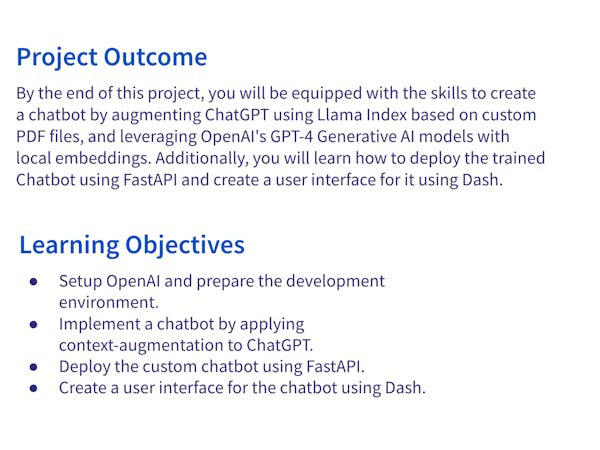 Genai Chatbots Create And Deploy Openai Powered Chatbots Training