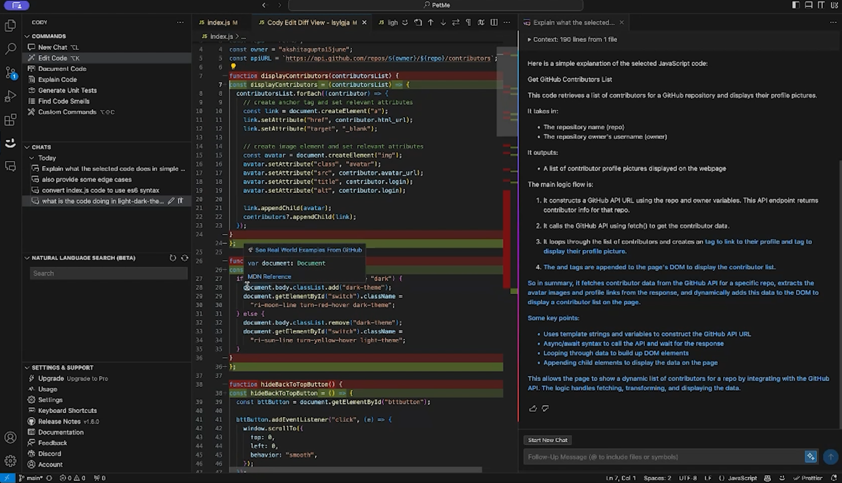 Coding With Cody Sourcegraph: Optimise Open Source Code