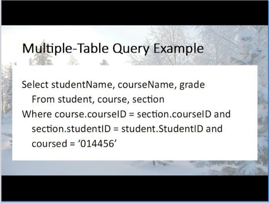 Retrieve Data With Multiple Table Sql Queries 6299