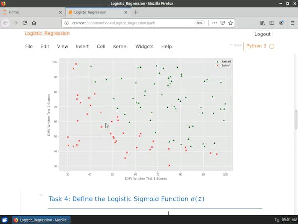 Logistic Regression with NumPy and Python Logistic Regression with NumPy and Python