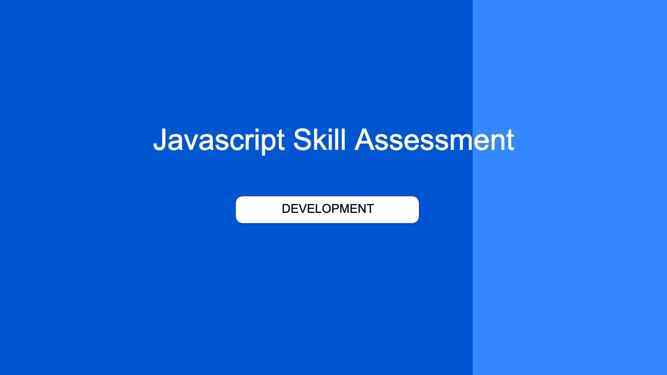 JavaScript Skills Assessment: Gauge Your Coding Level | Coursera