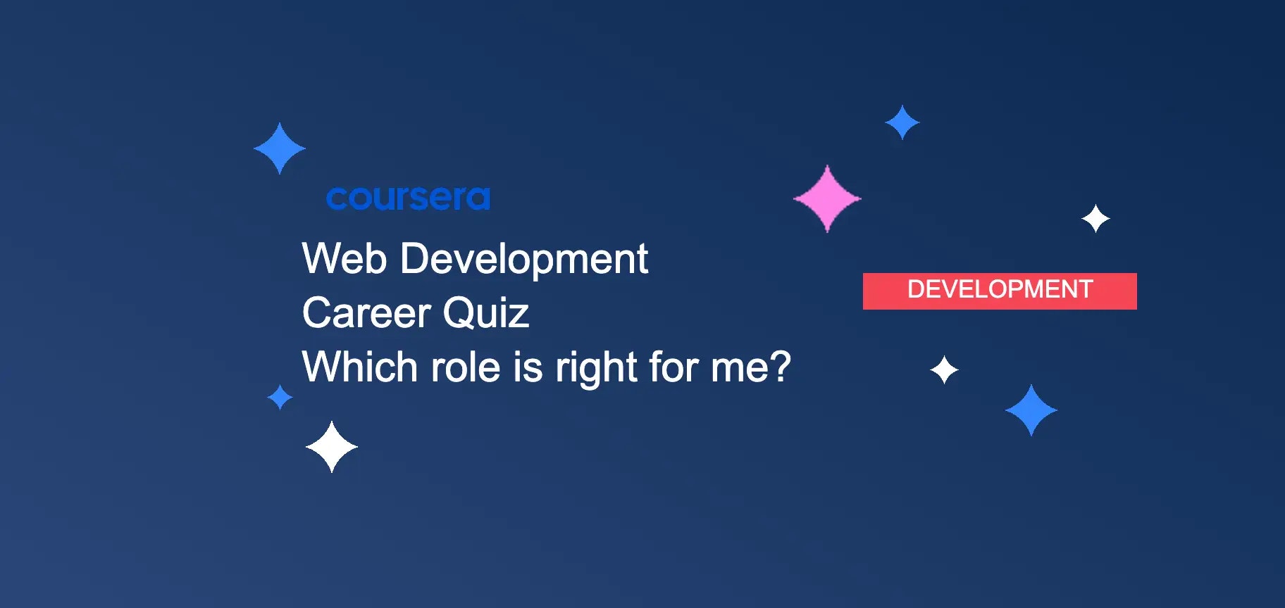 Web Developer Quiz: Which Role is Right for Me? | Coursera