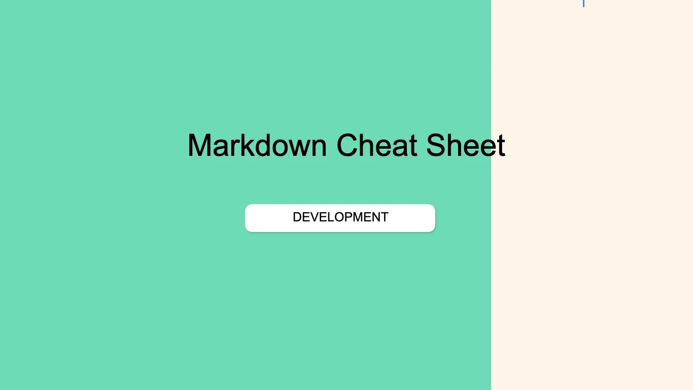 Markdown Cheat Sheet | Coursera