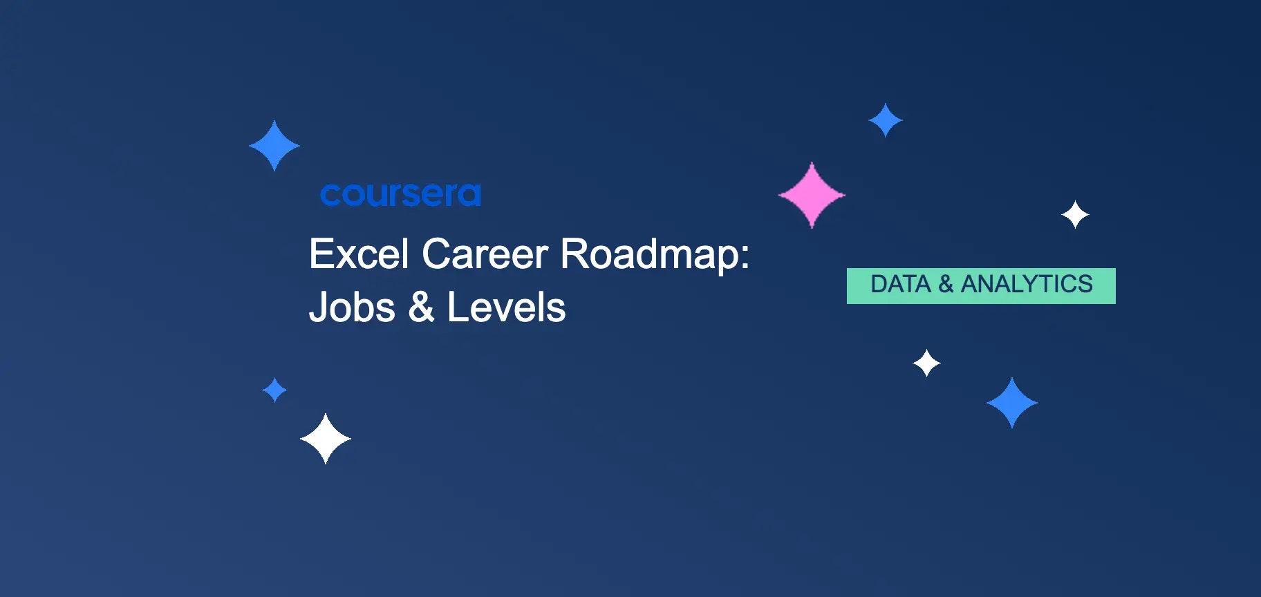 Microsoft Excel Career Roadmap: Jobs and Levels Guide | Coursera
