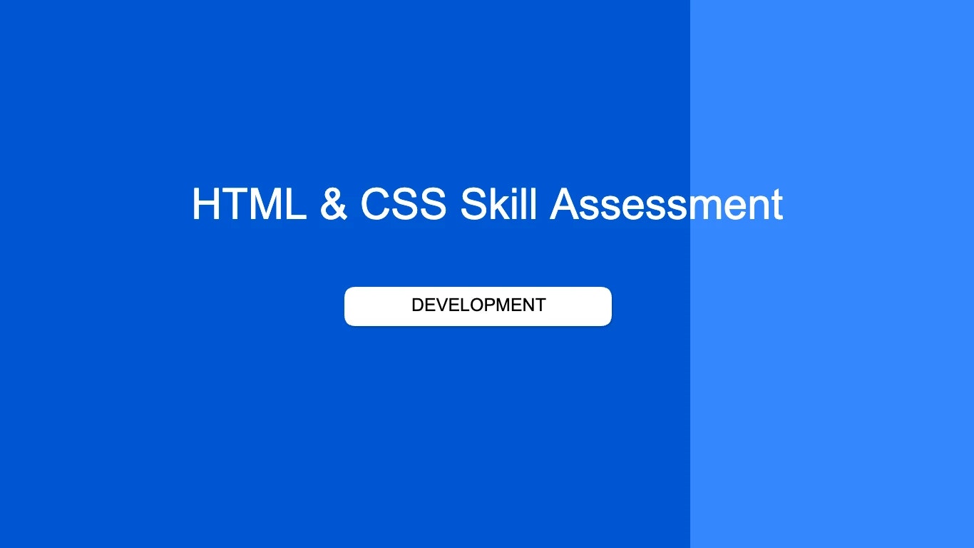 HTML/CSS Skills Test: Evaluate Your Web Design Expertise | Coursera