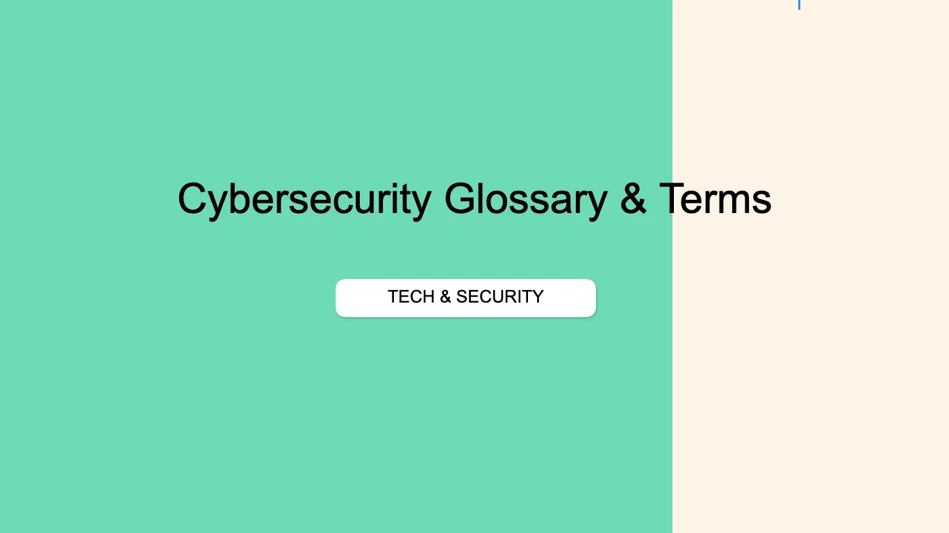 Cybersecurity Glossary: Essential Terms and Definitions | Coursera